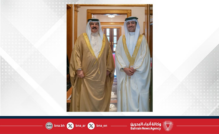 HM King receives HH Shaikh Mohammed bin Khalifa bin Hamad Al Khalifa